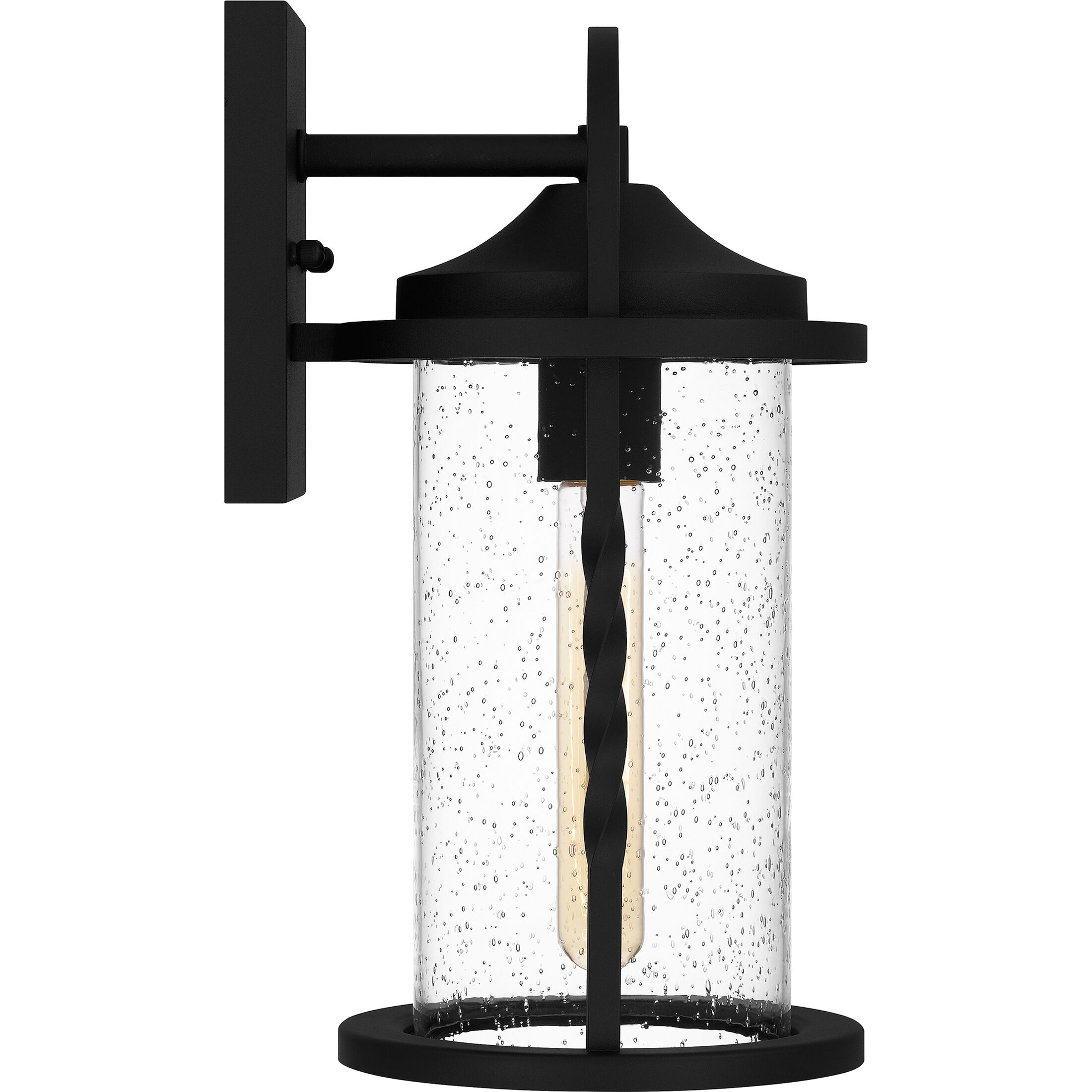 Quoizel RCE8407EK Reece 1 Light 14 inch Earth Black Outdoor Wall Lantern