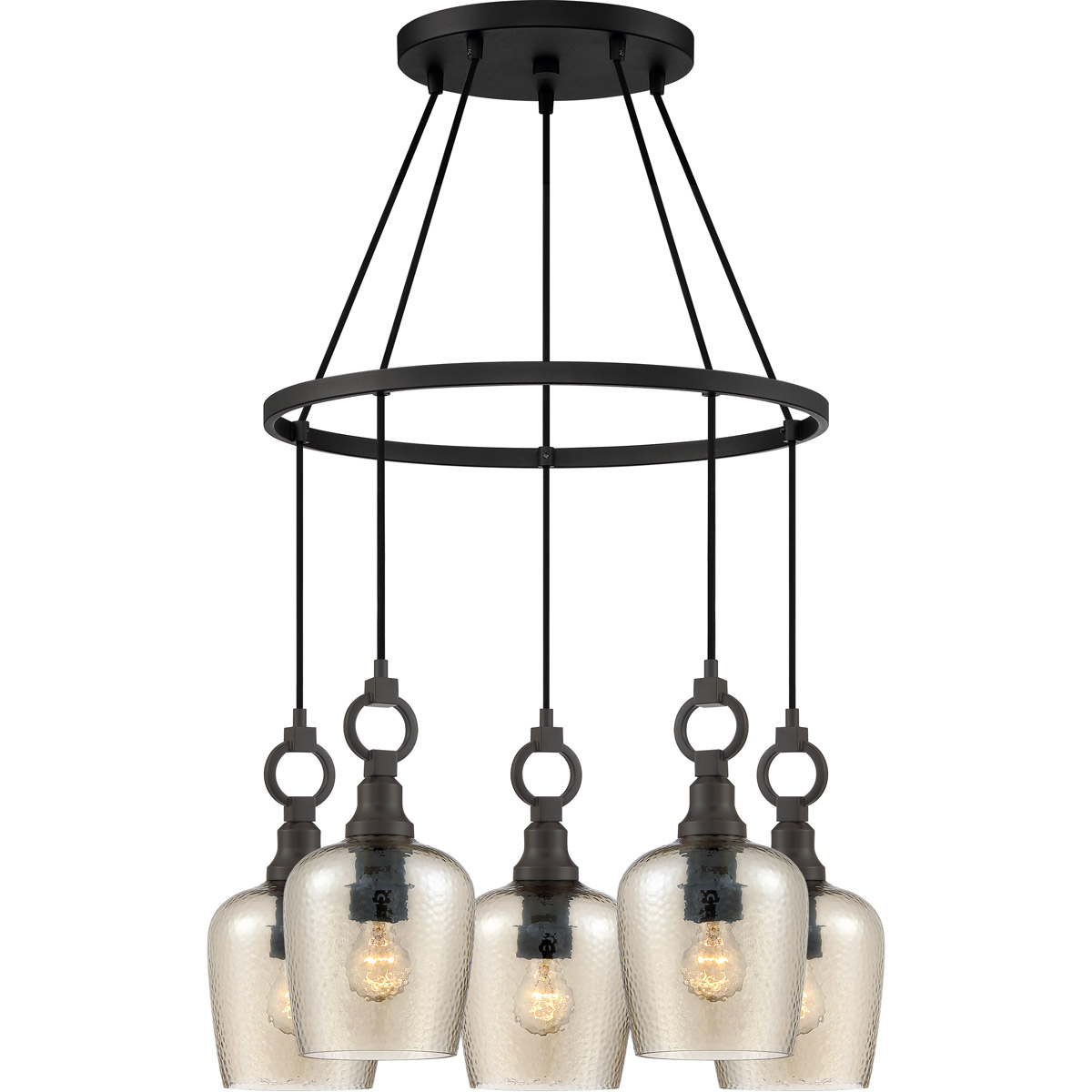 Quoizel CKKD5027WT Kendrick 5 Light 27 inch Western Bronze Island ...