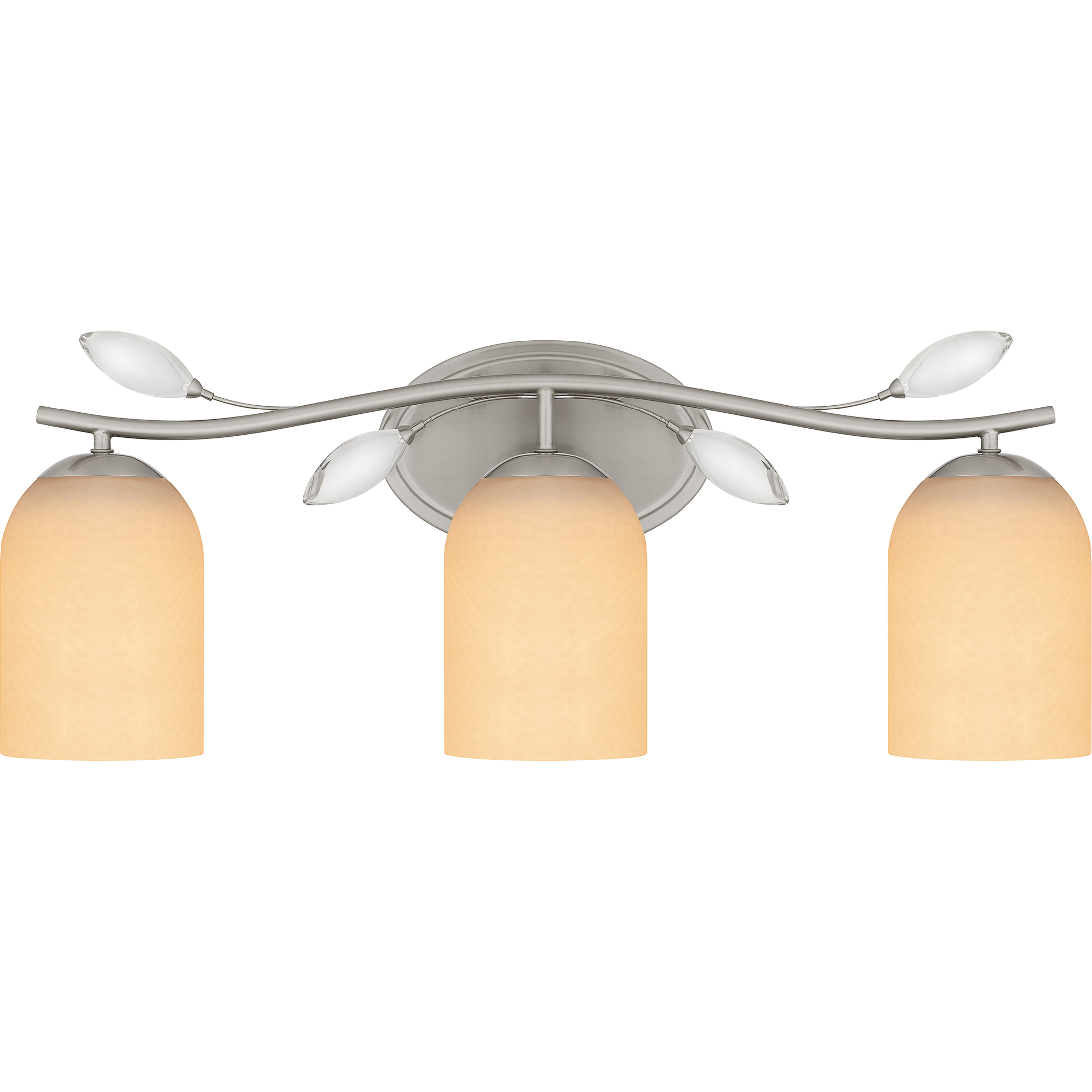 Quoizel ULY8624BN Ulysses 3 Light 24 inch Brushed Nickel Bath Light ...