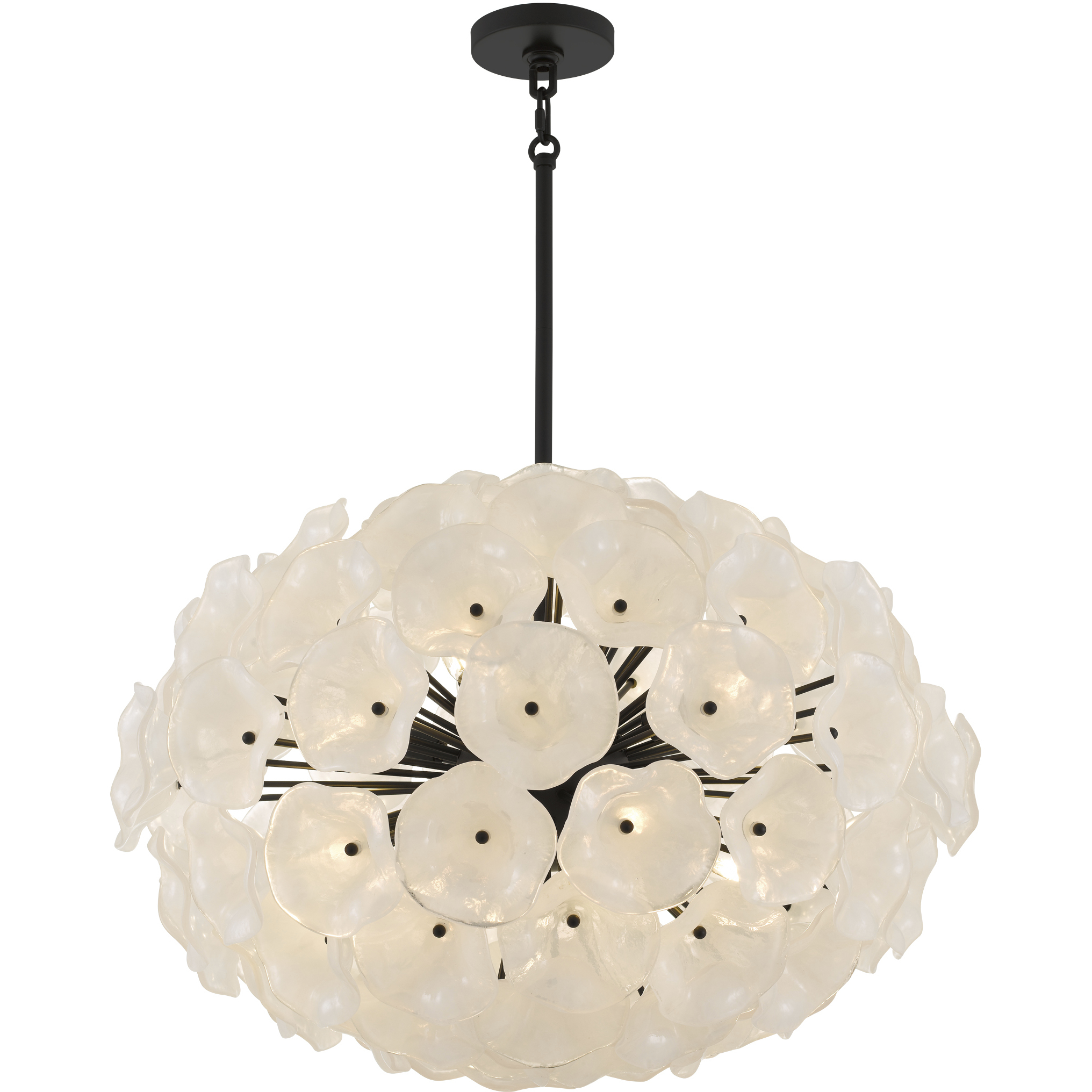 Audrey Pendant Ceiling Light in Matte Black