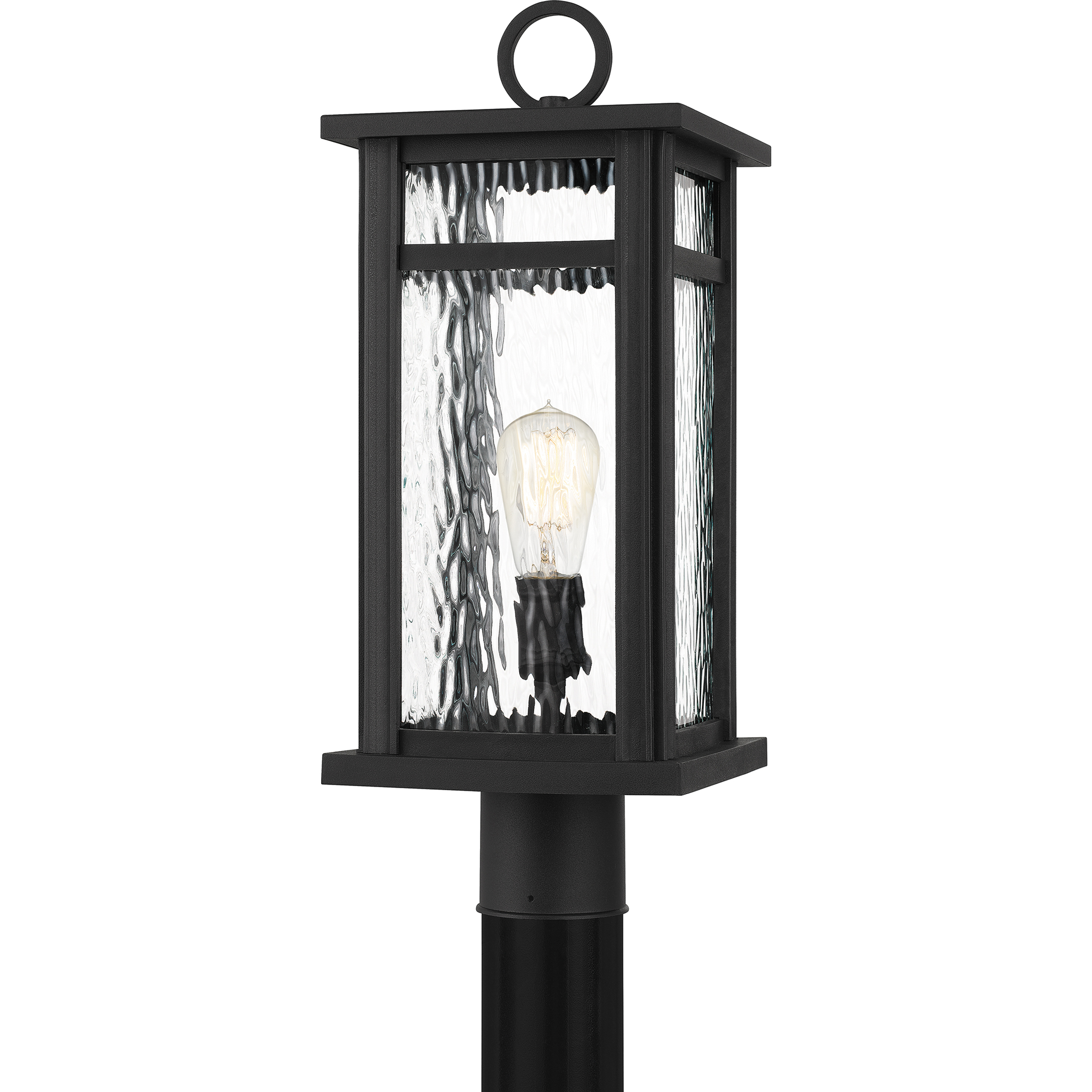 Quoizel MOI9008EK Moira 1 Light 21 inch Earth Black Outdoor Post ...